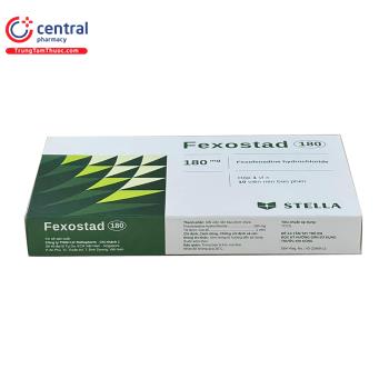 Thuốc Fexostad 180 điều trị viêm mũi dị ứng - lưu ý khi dùng