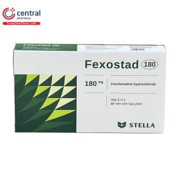 Thuốc Fexostad 180 điều trị viêm mũi dị ứng - lưu ý khi dùng