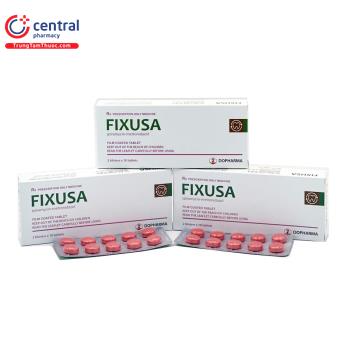 [CHÍNH HÃNG] Thuốc Fixusa-kháng sinh điều trị nhiễm khuẩn răng miệng