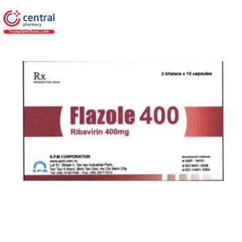 [CHÍNH HÃNG] Thuốc Flazole 400 điều trị viêm gan C mạn tính