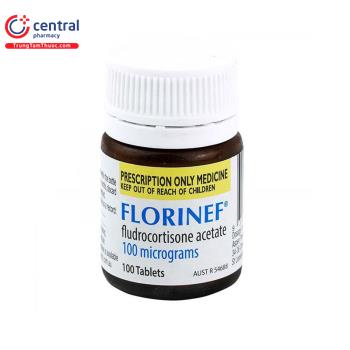 [CHÍNH HÃNG] Thuốc Florinef: Công dụng và liều dùng