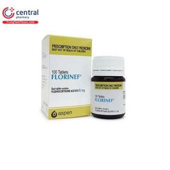 [CHÍNH HÃNG] Thuốc Florinef: Công dụng và liều dùng
