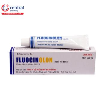 [CHÍNH HÃNG] Thuốc Fluocinolon Medipharco 10g trị mọi loại viêm da
