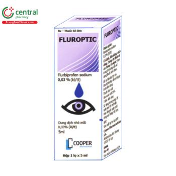 Thuốc nhỏ mắt Fluroptic 0,03% - Ức chế co đồng tử khi phẫu thuật