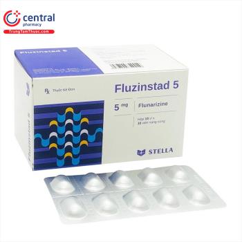 Thuốc Fluzinstad 5mg Stella phòng ngừa và điều trị đau nửa đầu
