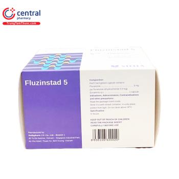 Thuốc Fluzinstad 5mg Stella phòng ngừa và điều trị đau nửa đầu