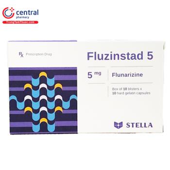 Thuốc Fluzinstad 5mg Stella phòng ngừa và điều trị đau nửa đầu