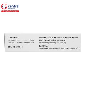 [CHÍNH HÃNG] Thuốc Focgo 8mg điều trị đau xương khớp hiệu quả