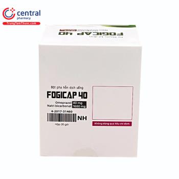 [CHÍNH HÃNG] Thuốc Fogicap 40 điều trị viêm loét đường tiêu hóa