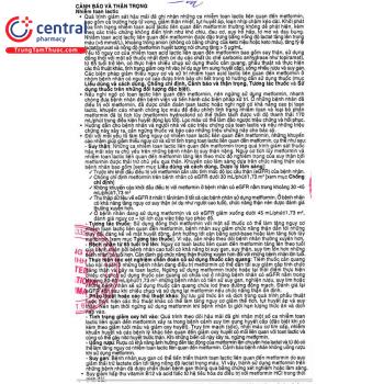 [CHÍNH HÃNG] Thuốc Fordia MR 750mg điều trị tiểu đường type 2