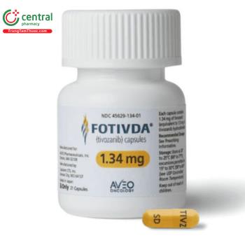 Thuốc Fotivda 1.34mg - Điều trị ung thư biểu mô tế bào thận