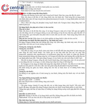 [CHÍNH HÃNG] Thuốc FURAGON - Thuốc cho người bệnh thận mạn