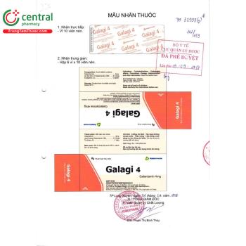 Thuốc Galagi 4 điều trị sa sút trí tuệ nhẹ đến trung bình trong Alzheimer