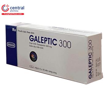 [CHÍNH HÃNG] Thuốc Galeptic 300 - Điều trị các cơn động kinh