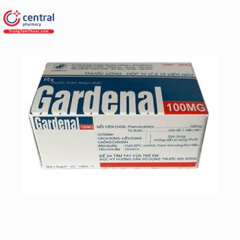 [CHÍNH HÃNG] Thuốc Gardenal 100mg Pharbaco trị co giật khi động kinh