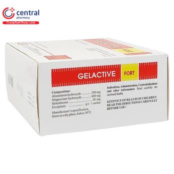 [CHÍNH HÃNG] Thuốc Gelactive Fort - Giảm ợ chua, nóng bụng