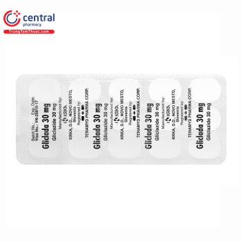 [CHÍNH HÃNG] Thuốc Gliclada 30mg - Điều trị bệnh tiểu đường type II