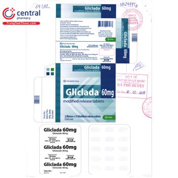 [CHÍNH HÃNG] Thuốc Gliclada 60mg điều trị tiểu đường typ II