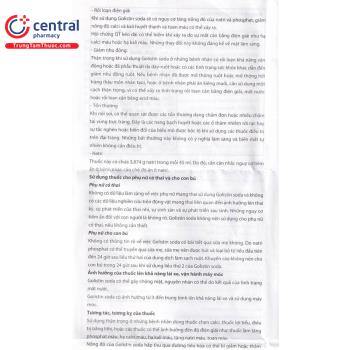 [CHÍNH HÃNG] Thuốc Golistin-Soda làm sạch ruột trước khi phẫu thuật