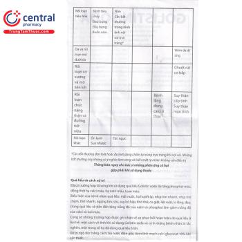 [CHÍNH HÃNG] Thuốc Golistin-Soda làm sạch ruột trước khi phẫu thuật