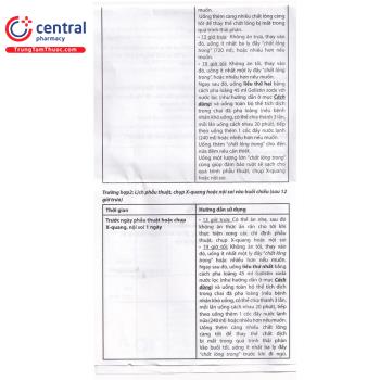 [CHÍNH HÃNG] Thuốc Golistin-Soda làm sạch ruột trước khi phẫu thuật