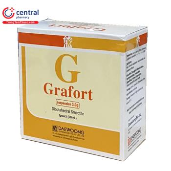 [CHÍNH HÃNG] Thuốc Grafort- điều trị tiêu chảy, đau dạ dày tá tràng