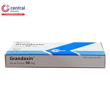 [CHÍNH HÃNG] Thuốc Grandaxin 50mg - Điều trị chứng lo âu, lãnh cảm
