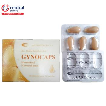 [CHÍNH HÃNG] Thuốc Gynocaps điều trị nấm Candida Albicans âm đạo