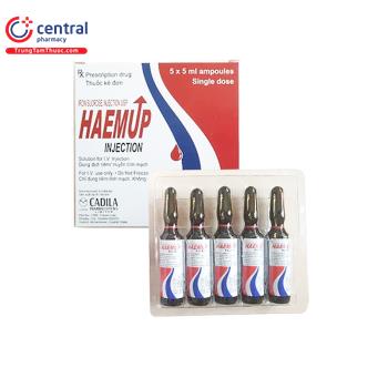 [CHÍNH HÃNG] Thuốc Haem up Injection 5ml điều trị thiếu máu thiếu sắt