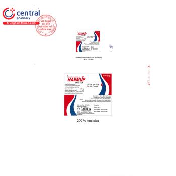 [CHÍNH HÃNG] Thuốc Haem up Injection 5ml điều trị thiếu máu thiếu sắt