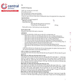 [CHÍNH HÃNG] Thuốc Haem up Injection 5ml điều trị thiếu máu thiếu sắt