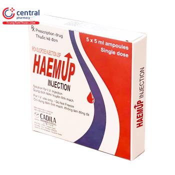 [CHÍNH HÃNG] Thuốc Haem up Injection 5ml điều trị thiếu máu thiếu sắt