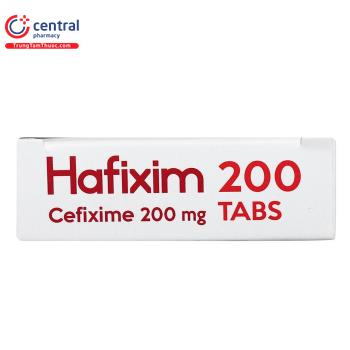 [CHÍNH HÃNG] Thuốc Hafixim 200 Tabs điều trị nhiễm khuẩn