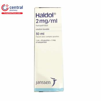 [CHÍNH HÃNG] Thuốc Haldol 2mg/ml 30ml Janssen chống loạn thần