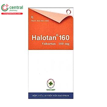 Thuốc Halotan 160 - Điều trị tăng huyết áp, suy tim hiệu quả