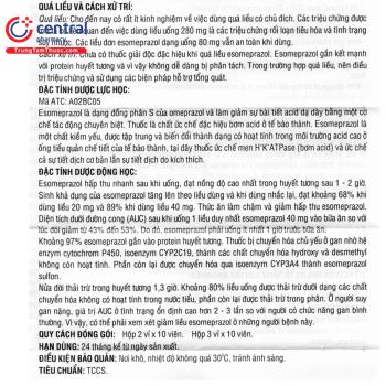 [CHÍNH HÃNG] Thuốc Haxium 40 phòng và điều trị loét dạ dày - tá tràng