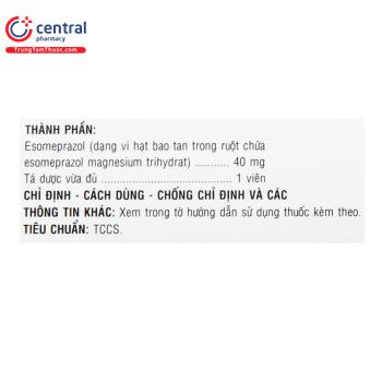 [CHÍNH HÃNG] Thuốc Haxium 40 phòng và điều trị loét dạ dày - tá tràng