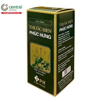 Thuốc hen Phúc Hưng 250ml - Điều trị dứt điểm hen phế quản