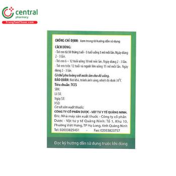 Thuốc ho Tartaricus hỗ trợ điều trị ho do ngoại cảm, viêm phế quản