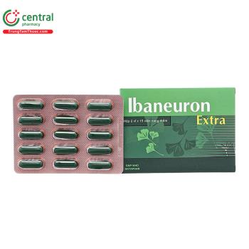 Thuốc Ibaneuron Extra hỗ trợ phục hồi sức khỏe, cải thiện trí nhớ
