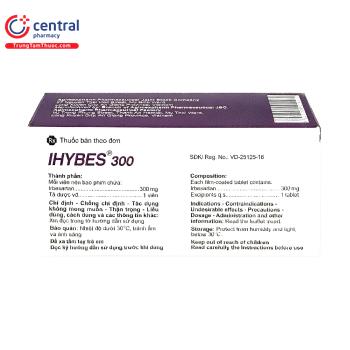 [CHÍNH HÃNG] Thuốc Ihybes 300 điều trị hiệu quả bệnh huyết áp cao.