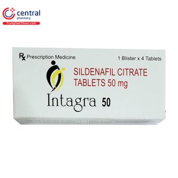 [CHÍNH HÃNG] Thuốc Intagra 50 - Lấy lại phong độ phái mạnh
