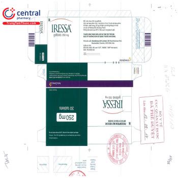 [CHÍNH HÃNG] Thuốc Iressa 250mg Gefitinib điều trị ung thư phổi không ...