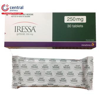 [CHÍNH HÃNG] Thuốc Iressa 250mg Gefitinib điều trị ung thư phổi không ...