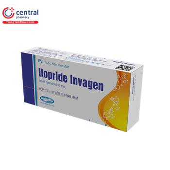 [CHÍNH HÃNG] Thuốc Itopride Invagen 50mg điều trị viêm dạ dày mạn