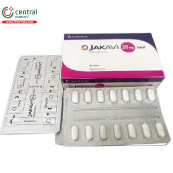 Thuốc Jakavi 20mg chỉ định điều trị bệnh nhân bị xơ tủy xương