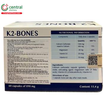 [CHÍNH HÃNG] Thuốc K2-Bones giúp xương chắc khỏe, tăng chiều cao