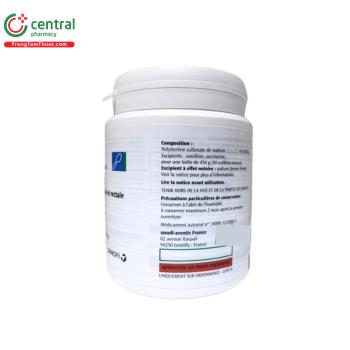 Thuốc Kayexalate 454g điều trị tăng kali máu cho bệnh nhân suy thận