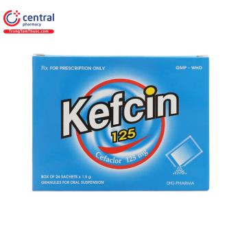 [CHÍNH HÃNG] Thuốc Kefcin 125: Tác dụng, liều dùng
