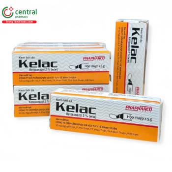 Thuốc Kelac 2% (Ketoconazol) - Trị nấm ngoài da, lang ben, hắc lào